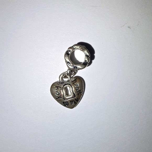 Pandora | Jewelry | Pandora Charm Key To My Heart | Poshmark